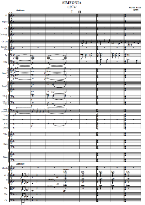 Simfonia | Rafet Rudi - Composer & Conductor
